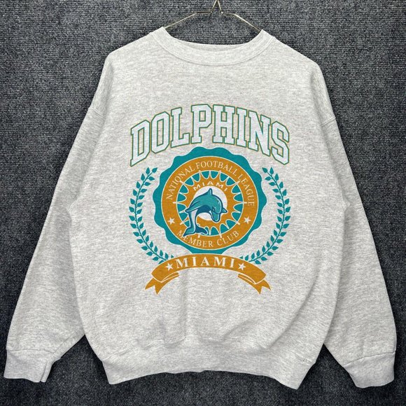 Shirts | Retro Miami Dolphins Football Sweatshirt Miami Vintage Member ...